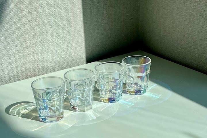 소주잔·막걸리잔 오로라 홀로그램 소주 사케 술잔 4p 오늘의집 쇼핑