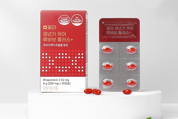 건강기능인증 갱년기 케어 루바브 플러스30캡슐1개월분 오늘의집 쇼핑