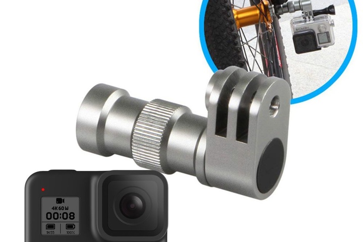 카메라액세서리 Gopro Hero 8 자전거 휠 허브 마운트 브라켓 바퀴 오늘의집 쇼핑