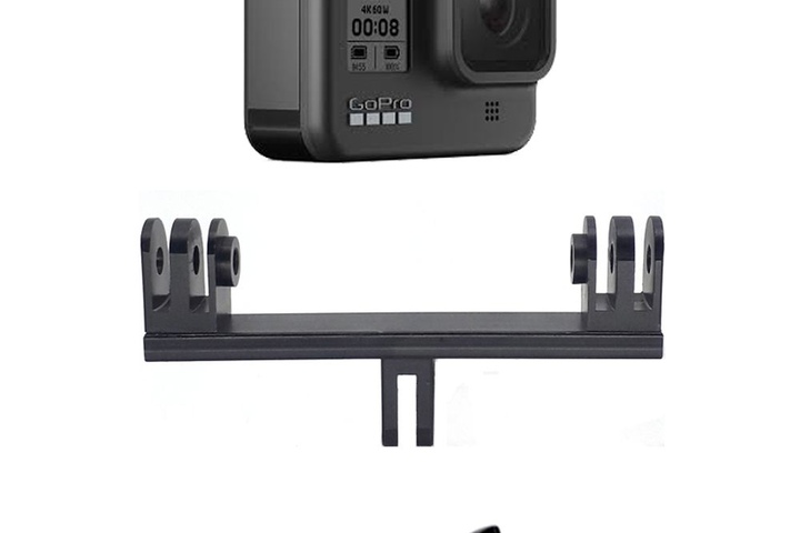 카메라액세서리 Gopro Hero 8 알미늄 더블 마운트 듀얼 Led 브라켓 오늘의집 쇼핑