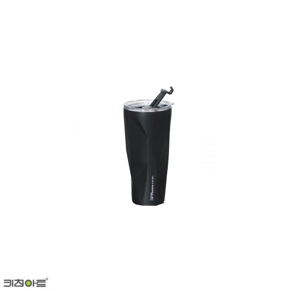 텀블러·빨대·컵소품 스테인레스 락 텀블러 블랙 600ml 오늘의집 쇼핑
