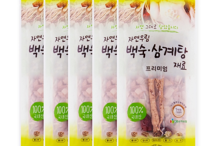 건강즙·환·영양식 백숙 삼계탕 재료 프리미엄 100g5개 오늘의집 쇼핑
