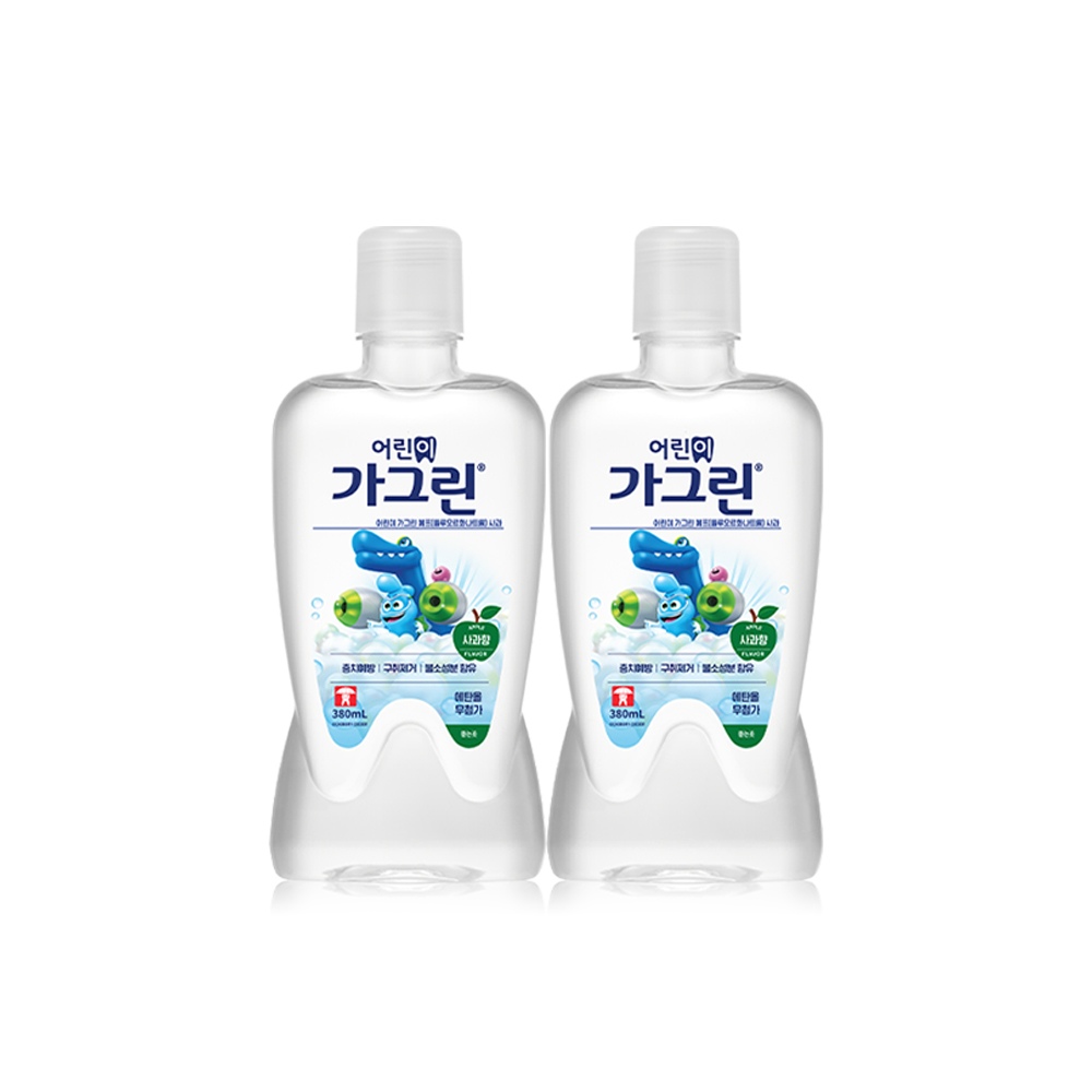 구강청결제 동아제약 어린이 가그린 사과 380ml X 2개 구강청결제 충치예방 오늘의집 쇼핑