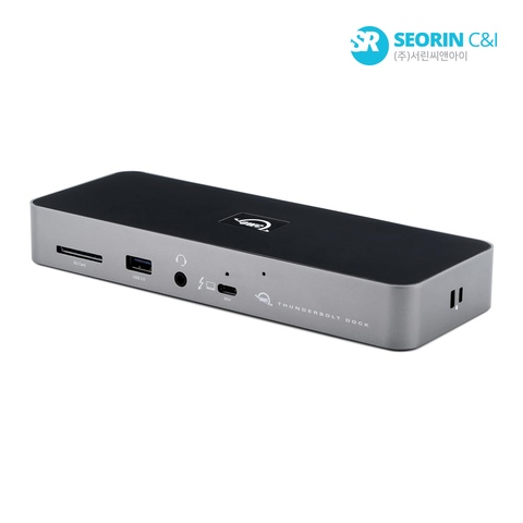 PC주변기기 > 서린공식 OWC Thunderbolt4 Dock (10포트/썬더볼트4 Type C) 서린 | 오늘의집 쇼핑