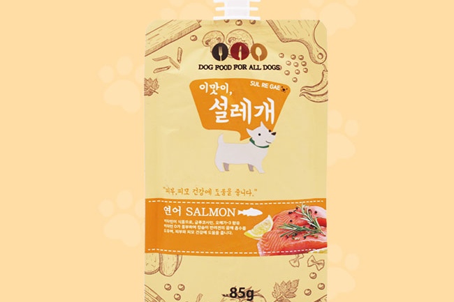 강아지 사료·간식 강아지유동식 대용량 강아지츄르 설레개 85g 연어 오늘의집 쇼핑