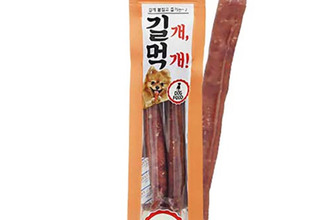 강아지 사료·간식 강아지스틱 길개먹개 오리고기맛 2p 오늘의집 쇼핑