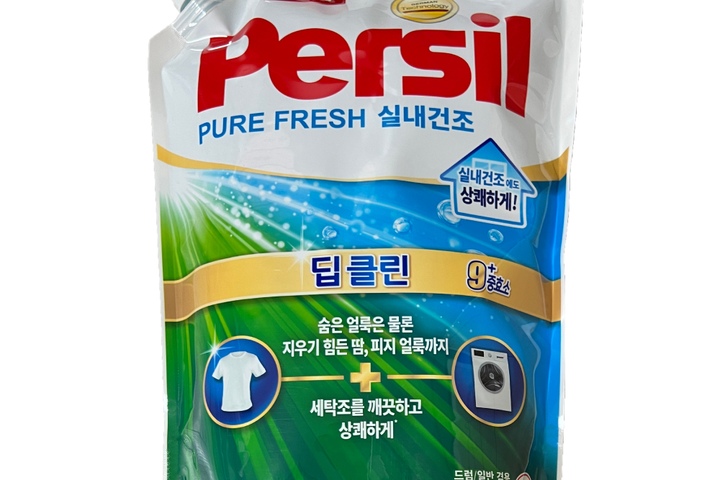 액체세탁세제 퓨어 프레쉬 실내건조 딥클린 리필 액체세제 2l 드럼일반 겸용 오늘의집 쇼핑