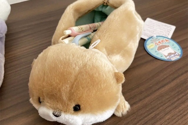 디자인문구 수달 해달 필통 인형 파우치 귀여운 필통 대용량 오늘의집 쇼핑