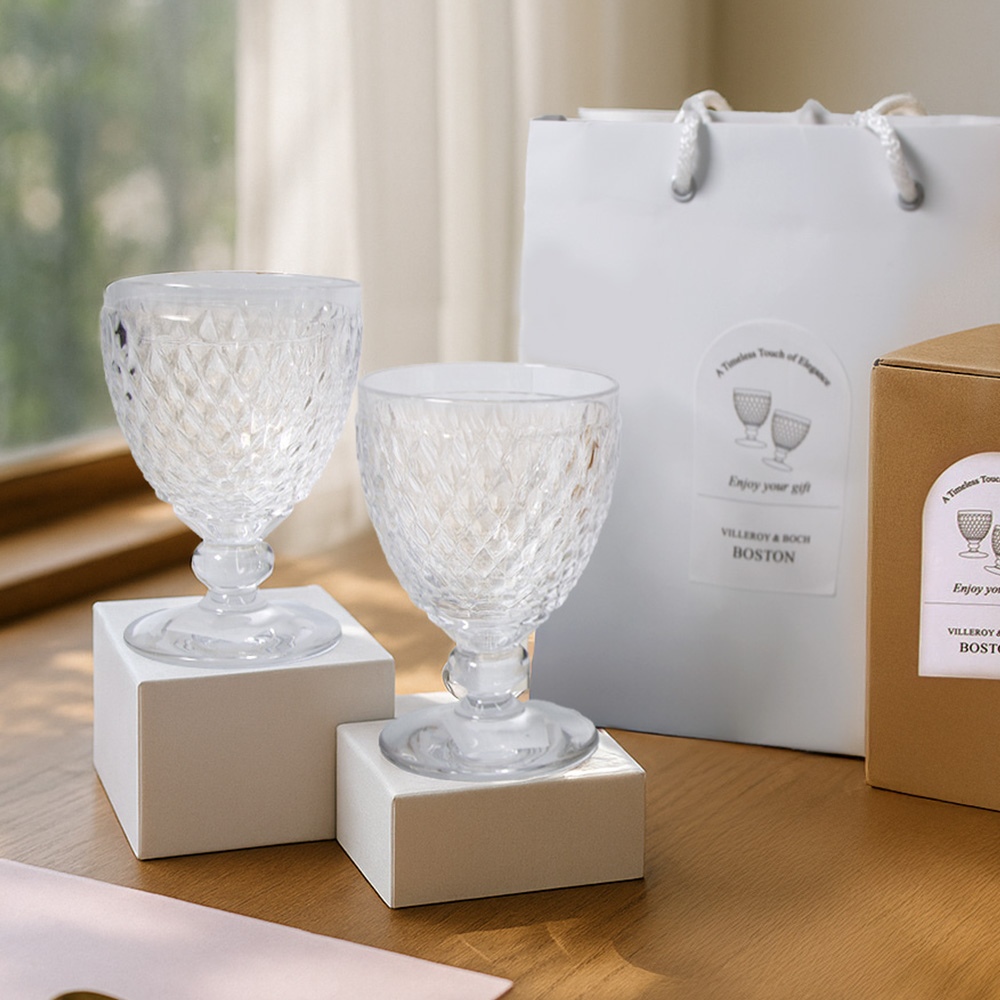 와인·양주·칵테일잔 > 고블렛 310ml 2p 화이트 (기프트박스+쇼핑백 추가옵션) | 오늘의집 쇼핑