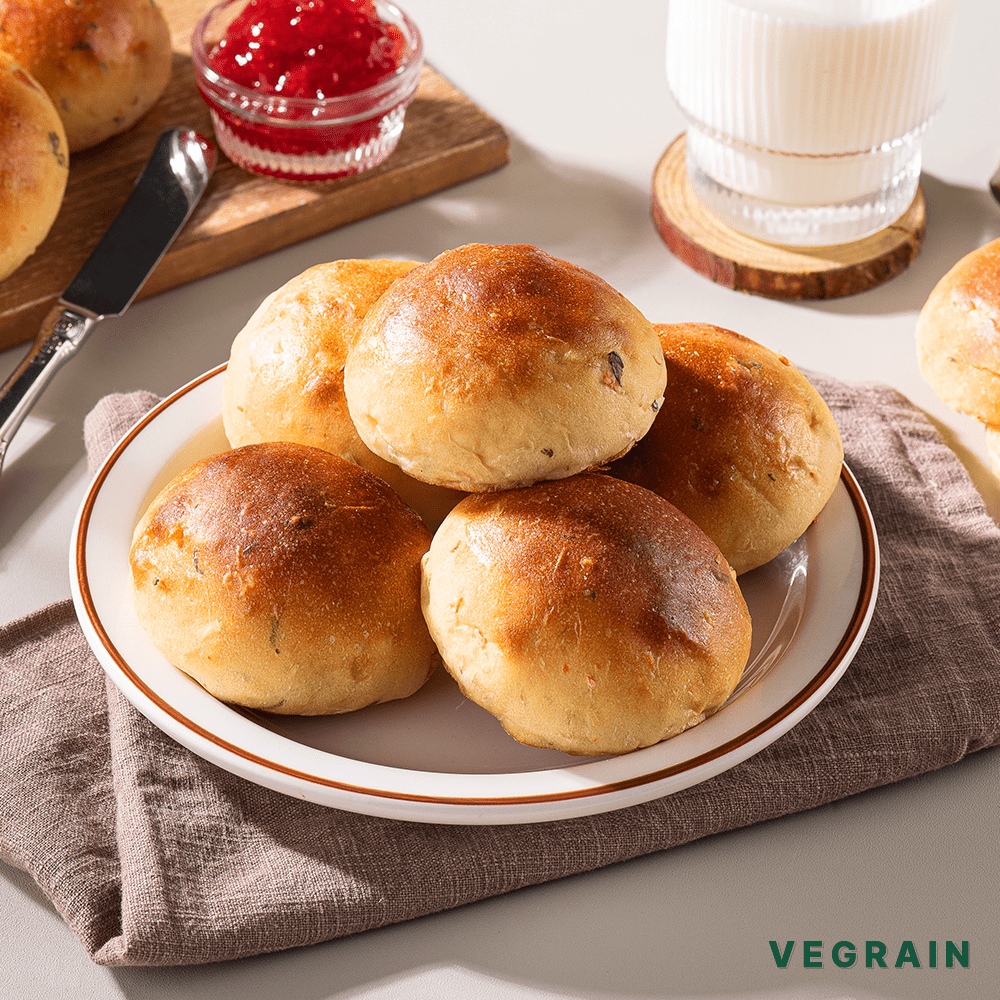 간식빵·디저트 > 비그레인 식물성 야채 모닝빵 360g (45g x 8개입) | 오늘의집 쇼핑