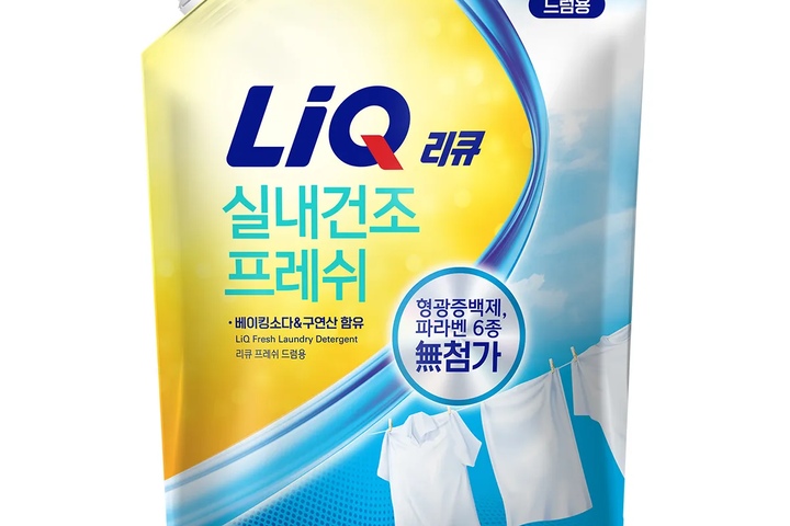 액체세탁세제 리큐 프레쉬 실내건조 세탁세제 21lx4개 드럼 오늘의집 쇼핑