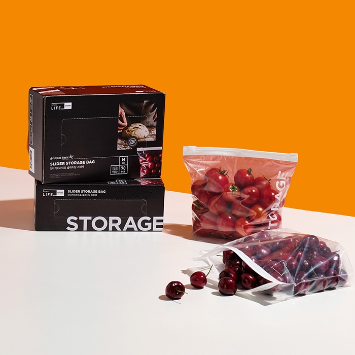 위생백·지퍼백 > 슬라이딩 지퍼백 M (70p) | 오늘의집 쇼핑