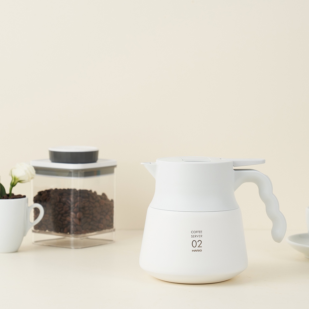 드립포트·서버 > V60 보온 스텐서버 PLUS 600 화이트 VHSN-60-W | 오늘의집 쇼핑
