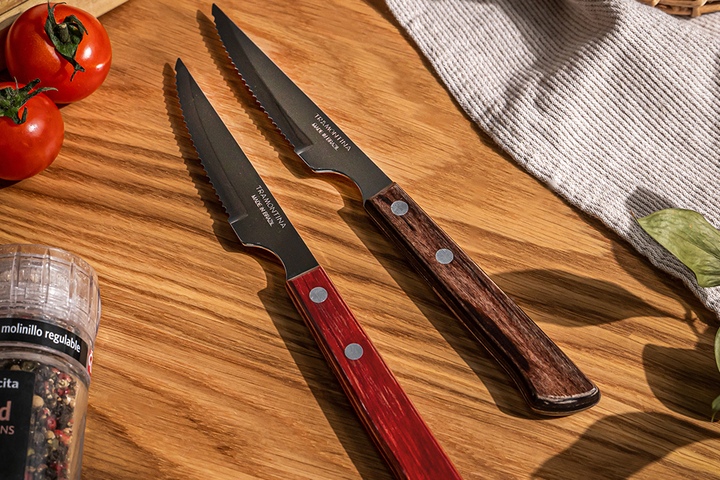 스푼·포크·나이프 > 트라몬티나 폴리우드 커트러리 라지 스테이크 나이프 1p (2color) | 오늘의집 쇼핑