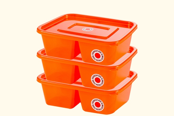 밀폐용기·반찬통 > 신선박스 950ml(3칸) 3개 | 오늘의집 쇼핑