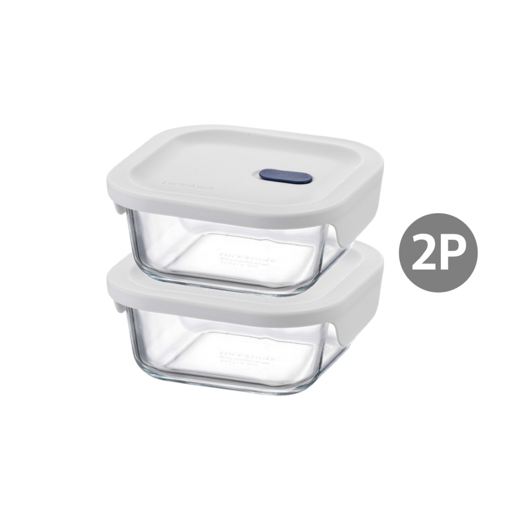 밀폐용기·반찬통 > 1+1 탑클라스 실리콘 정사각 500ml (총2P) | 오늘의집 쇼핑