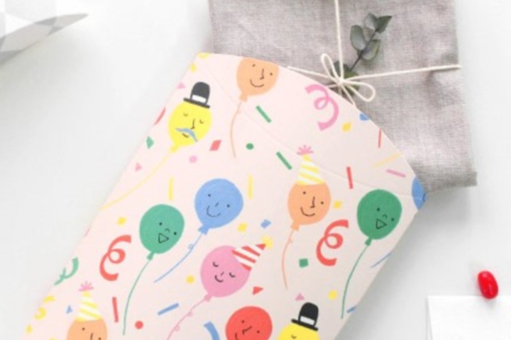 파티·이벤트용품 풍선 벌쓰데이 반달 상자 5매 생일축하 파티 답례품 선물 포장 박스 오늘의집 쇼핑