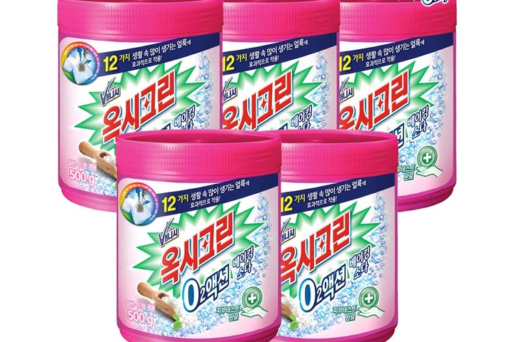 표백제 > 옥시크린 오투액션 베이킹소다 분말형 500g x5개 | 오늘의집 쇼핑