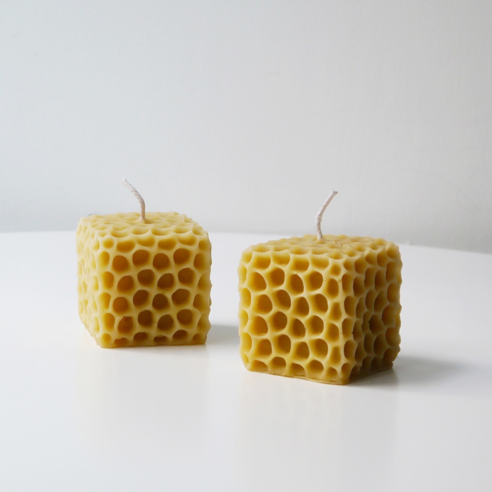 캔들 Honey Bees Candle 벌집큐브 밀랍초 오늘의집 쇼핑
