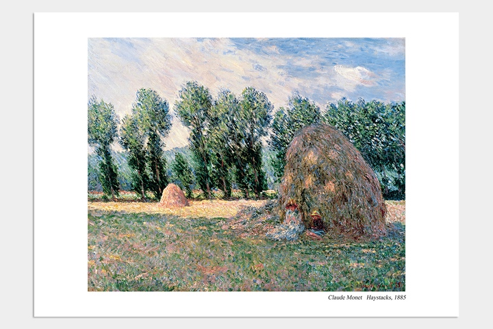 그림·사진 클로드 모네 인테리어 액자 아트 포스터 40 건초더미 오늘의집 쇼핑