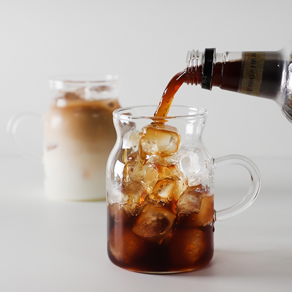 유리컵·물컵 > [리퍼] 밀키 내열유리 머그컵 500ml 2p 세트 | 오늘의집 쇼핑