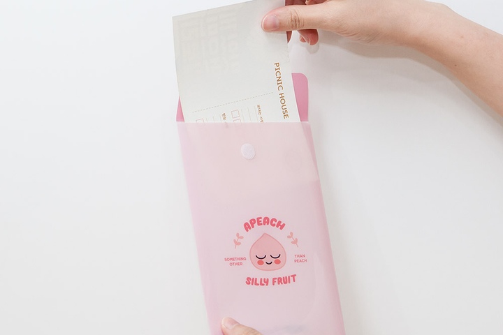 디자인문구 세로형 봉투파일 미니2color 오늘의집 쇼핑
