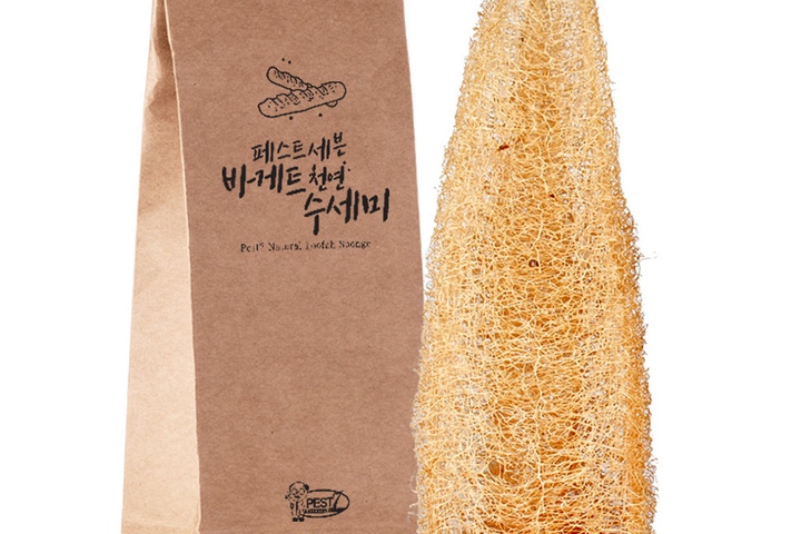 행주·수세미·솔 바게트 천연수세미 오늘의집 쇼핑