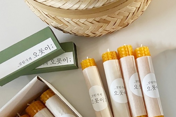 캔들 밀랍초 오늘의집 쇼핑