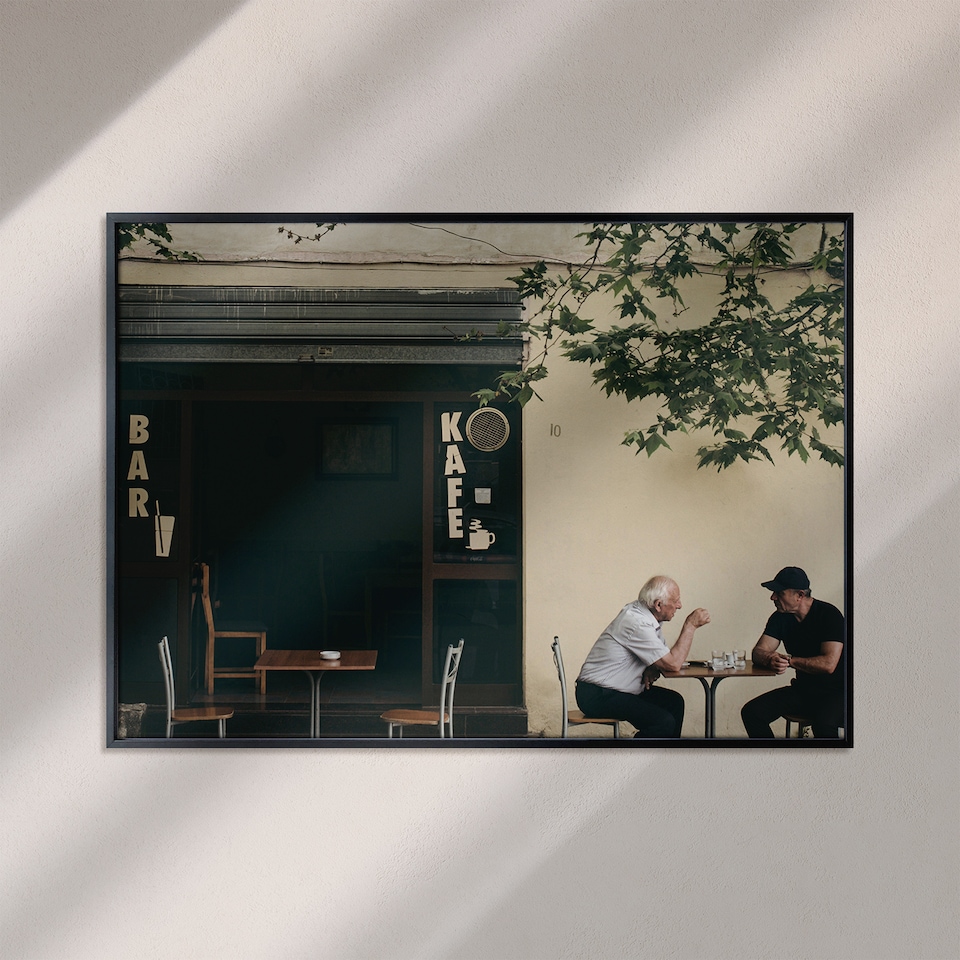 그림·사진 나의 유럽 모먼트 인테리어 포스터 액자 44 Coffee Talks 오늘의집 쇼핑