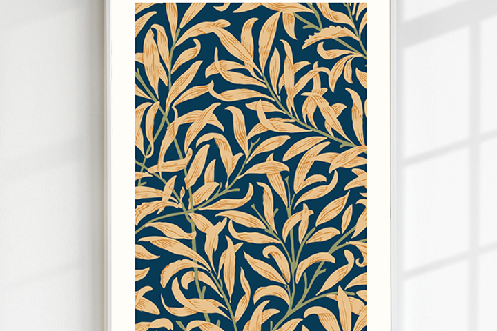 패브릭포스터 윌리엄 모리스 No3 ﻿﻿명화 식물 꽃그림 패턴 인테리어 패브릭포스터 오늘의집 쇼핑