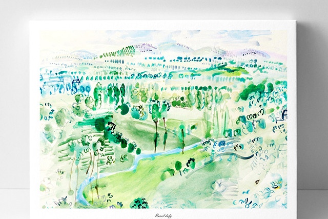 그림·사진 라울 뒤피 파스텔톤 명화 그림 액자 No45 오늘의집 쇼핑