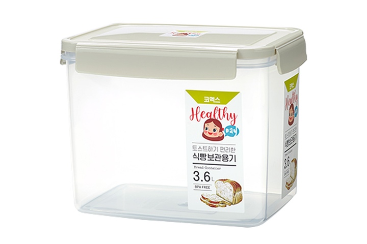 쌀통·시리얼통·브레드박스 토스트하기 편리한 식빵 보관용기 36l 오늘의집 쇼핑