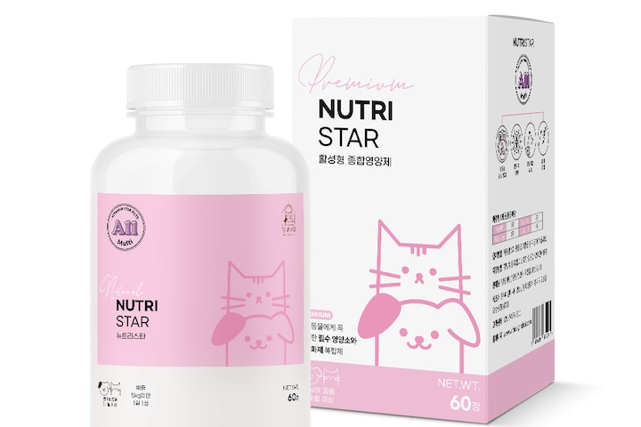 강아지 사료·간식 멍냥이랑 뉴트리스타 강아지 고양이 종합 영양제 비타민 항산화제 필수영양소 60정 오늘의집 쇼핑
