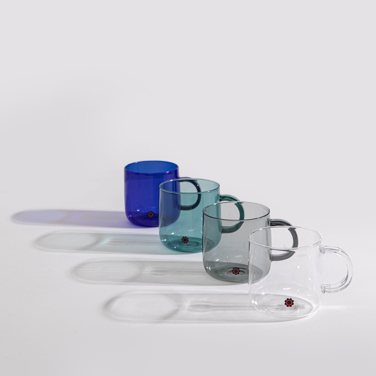 머그컵 > 내열유리컵 엘글라스 머그 4P (4color) | 오늘의집 쇼핑