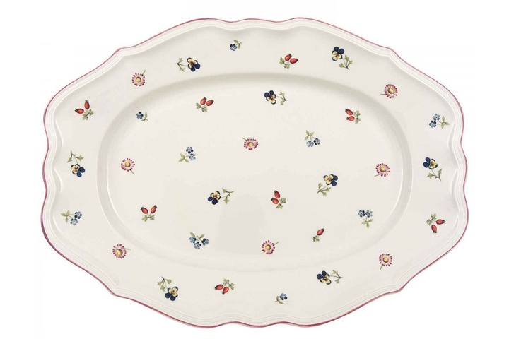 접시·플레이트 해외 빌레로이앤보흐 쁘띠 플로어 오발 접시 31x42cm 오늘의집 쇼핑