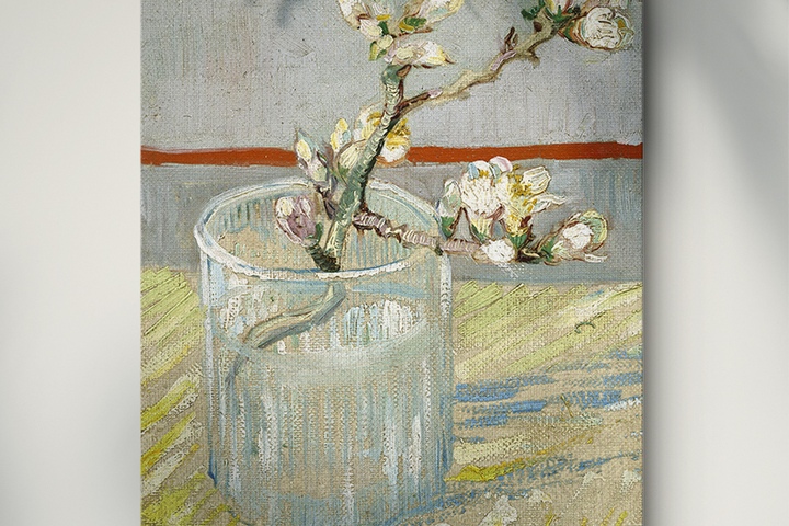 그림·사진 화가의 봄 미송나무 캔버스 두꺼비집 가리개 액자 12빈센트 반 고흐아몬드 꽃가지 오늘의집 쇼핑