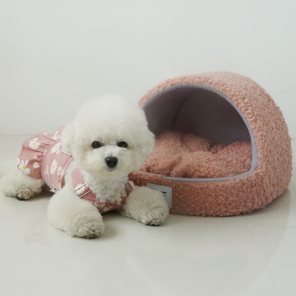 강아지 리빙 레드퍼피 피크 동글이 하우스 오늘의집 쇼핑