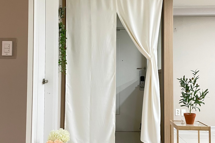 가리개커튼 맞춤 3중암막 현관 중문커튼 방한 방풍 가림막가리개 공간분리 문 방문 도어 베란다 가림천 오늘의집 쇼핑