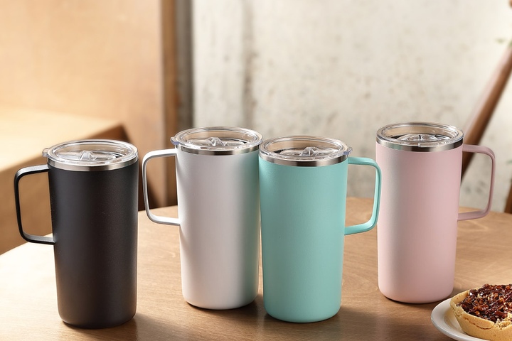 머그컵 세라믹 스텐 진공 보온보냉 타워 머그컵 600ml 오늘의집 쇼핑