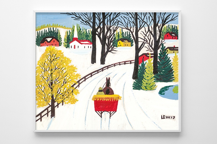 그림·사진 힐링 풍경화 모드 루이스 인테리어 캔버스 그림 액자 겨울의 썰매b 오늘의집 쇼핑
