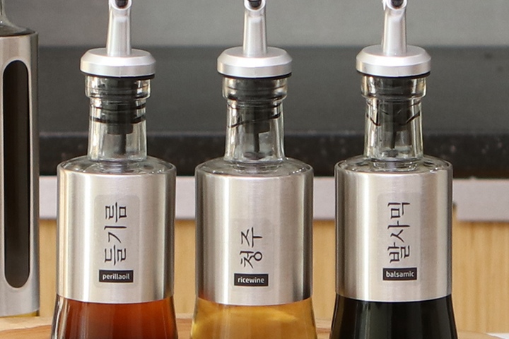 양념통·오일병 더 쉐프 304스텐 오일병 200ml X 3개 스티커 Cmo0001sa 오늘의집 쇼핑