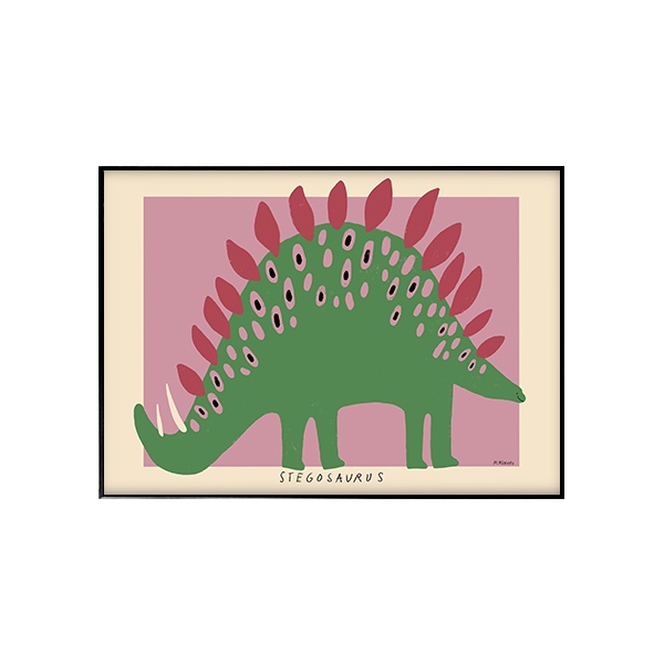그림·사진 > 홈인테리어포스터 스테고사우루스 50x70 액자 | 오늘의집 쇼핑
