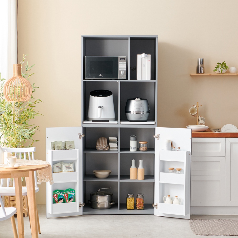 주방수납장 > 2도어 800 냉장고형 가전수납장 주방수납장 IN-702F | 오늘의집 쇼핑