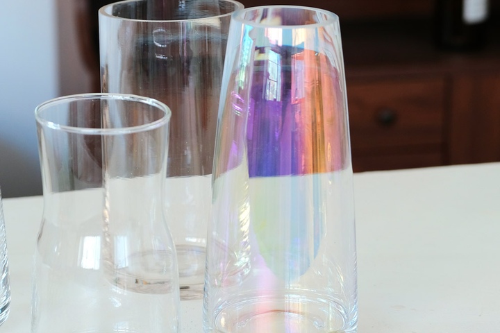 화병·화분 오로라 투명 유리 화병 대형 꽃병 B타입 2color 오늘의집 쇼핑