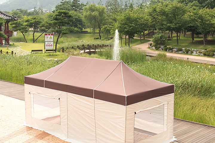 텐트·타프 알루미늄스틸 창모풀세트3x6 천막 통풍 천막 그늘막 가림막 창문모기장벽면 캠핑 차박 오늘의집 쇼핑