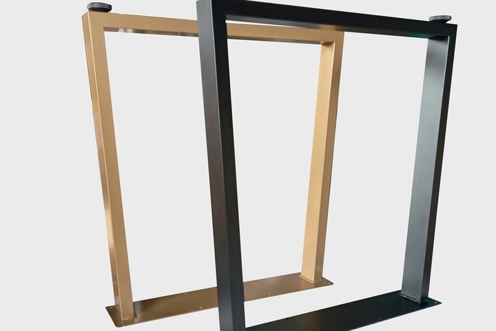 가구부속품 사선형 우드슬랩 식탁 테이블다리 책상다리 Diy 철제다리 개당판매 블랙 골드 오늘의집 쇼핑
