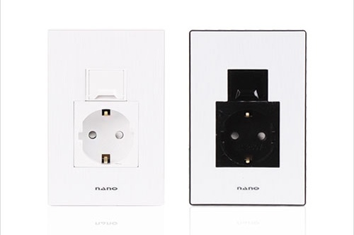 스위치·콘센트 국산 아트2 화이트 블랙 Usb 매입 1구 콘센트 오늘의집 쇼핑