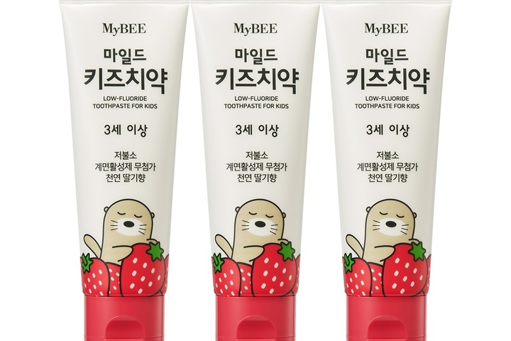 구강용품 111 마일드 키즈치약딸기향 100g 3개 오늘의집 쇼핑