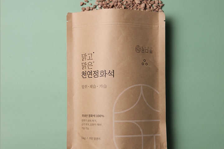 탈취·방향제 천연 반영구 정화석 화산석 방습제 옷장 제습제 집안 장마철 습기제거제 만들기 500g 오늘의집 쇼핑