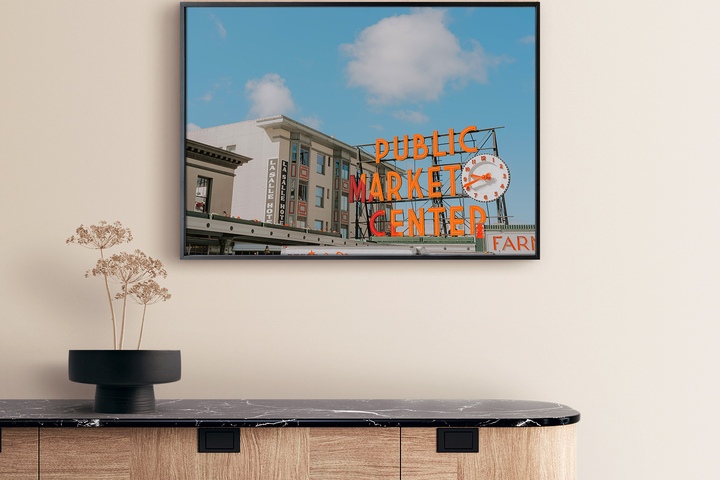 그림·사진 나의 유럽 모먼트 인테리어 포스터 액자 169 Pike Place Market 오늘의집 쇼핑